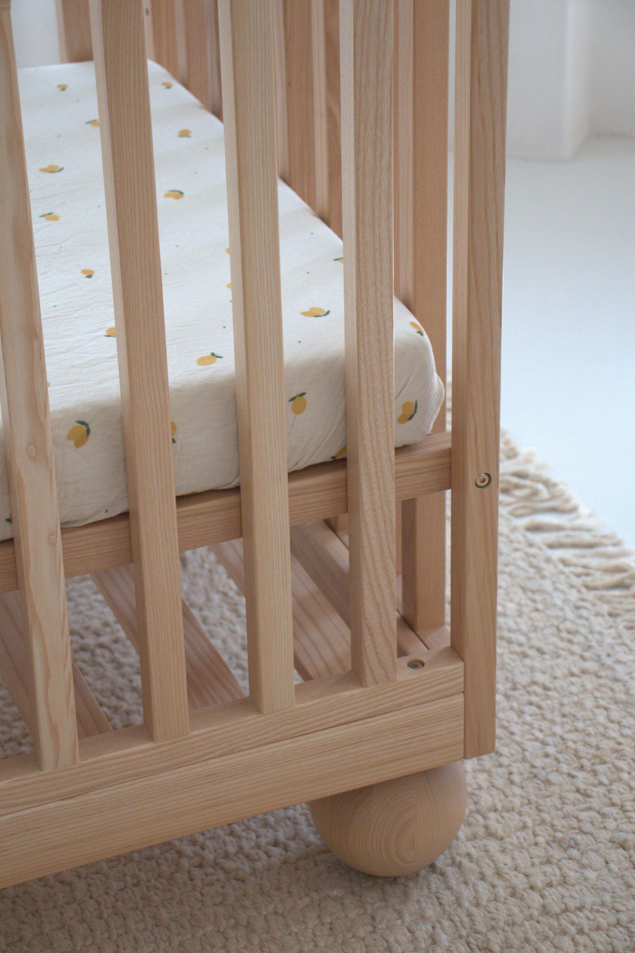 Organic Cot Sheet Lemon – Sacred Bundle