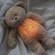 Moonie Organic Humming Bear Sleep Aid With Night Light – Sacred Bundle