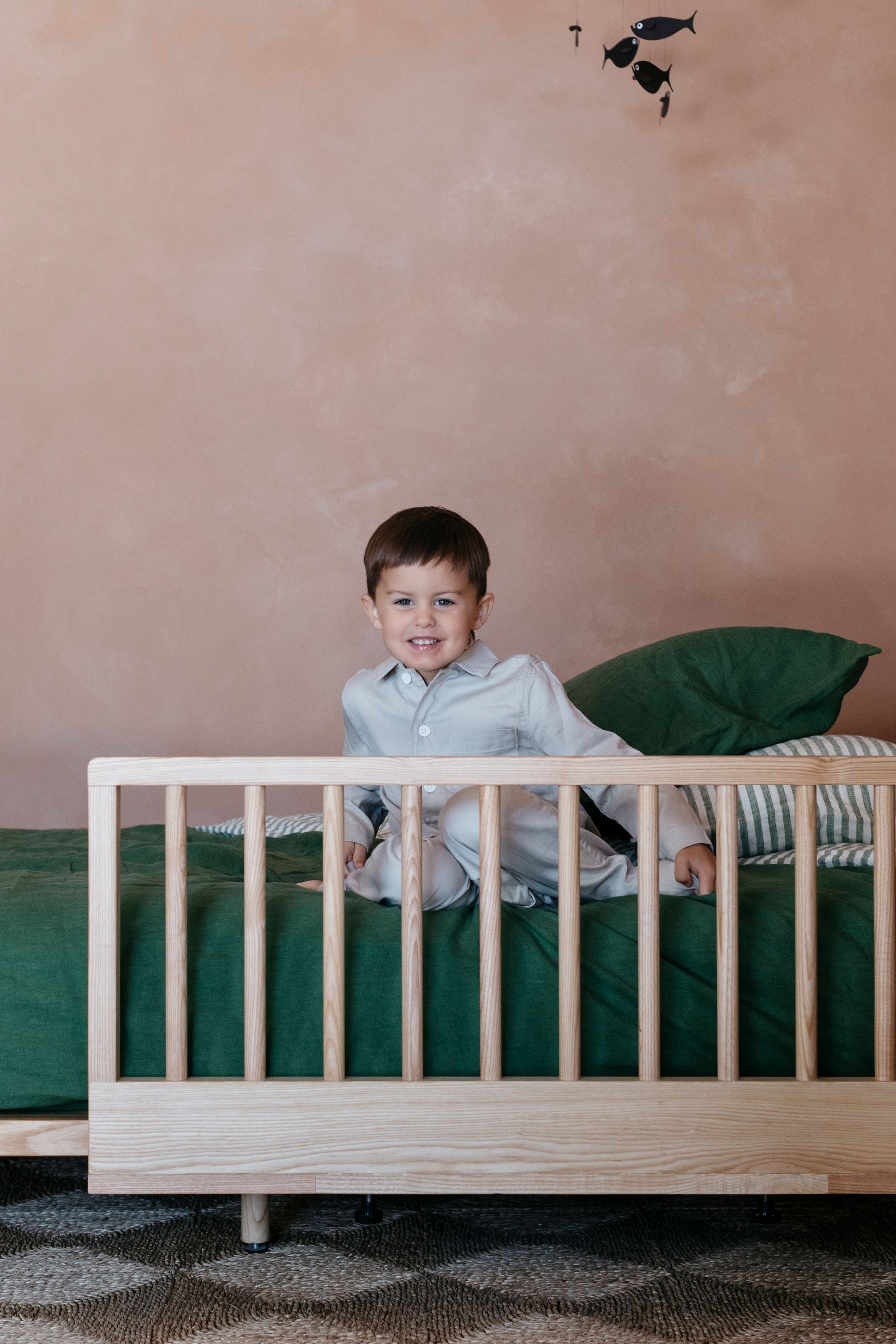 Hendrix Ashwood Bed Toddler Side Rail – Sacred Bundle